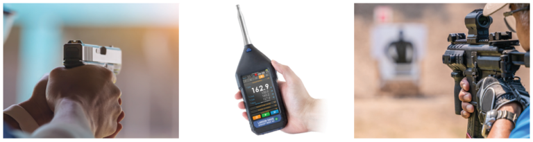 Firearm Noise Sound Level Meter - Spartan 821IH-QPR
